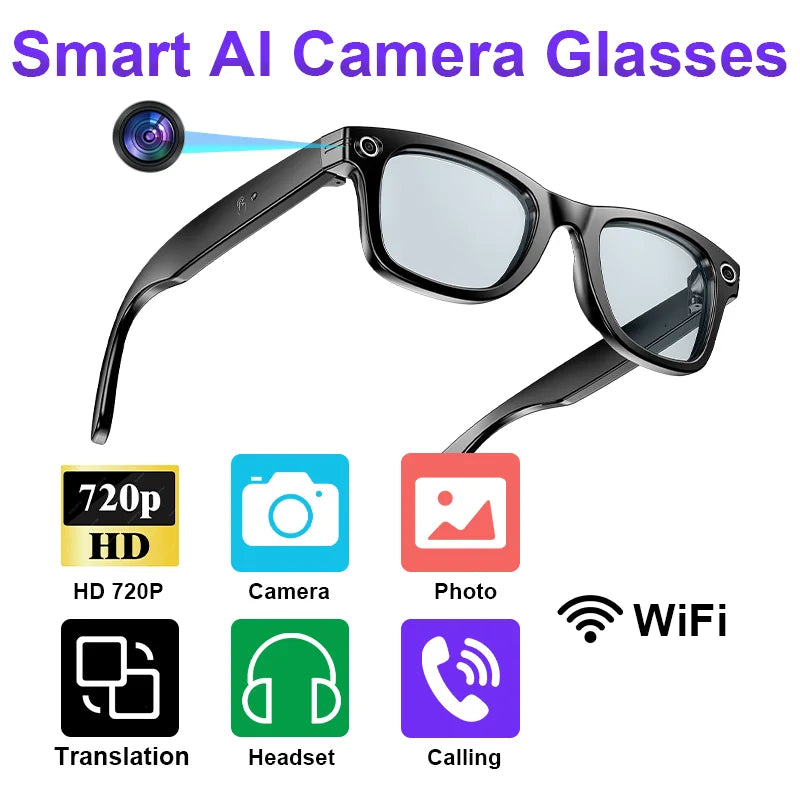 A.I. Camera Smart Glasses – Smart Optic Vision